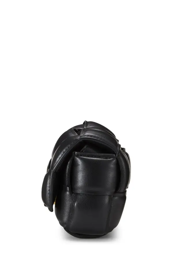 Bottega Veneta Maxi Intrecciato Padded Candy Cassette - Black