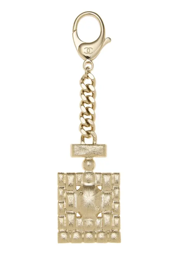 Chanel Crystal 'cc' Perfume Bottle Bag Charm