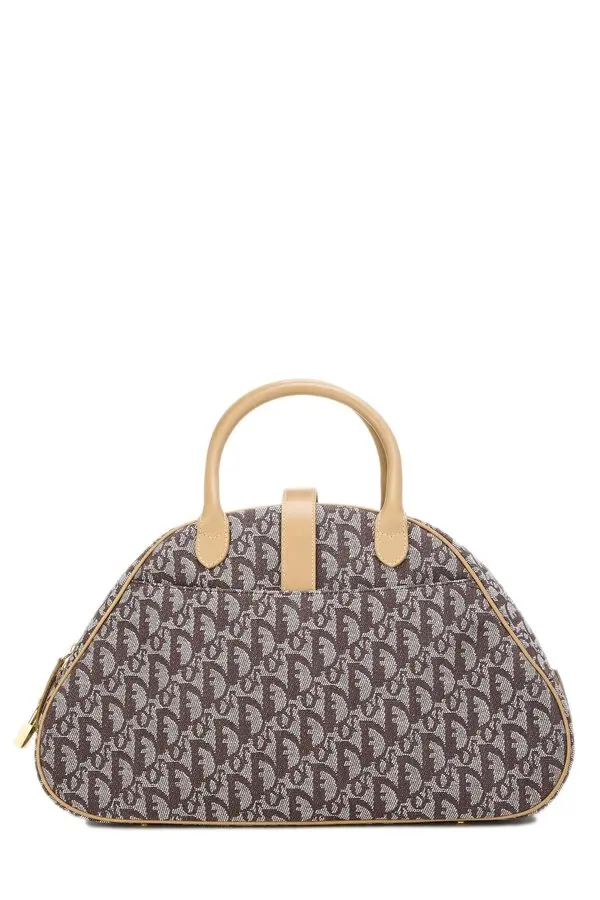 Dior Trotter Canvas Saddle Bowler - Beige