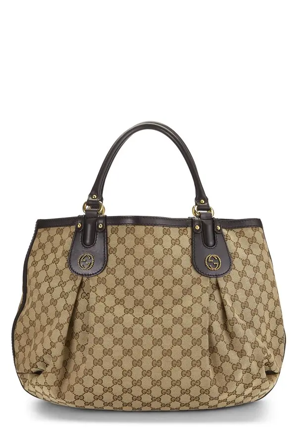 Gucci Original Gg Scarlett Tote - Beige