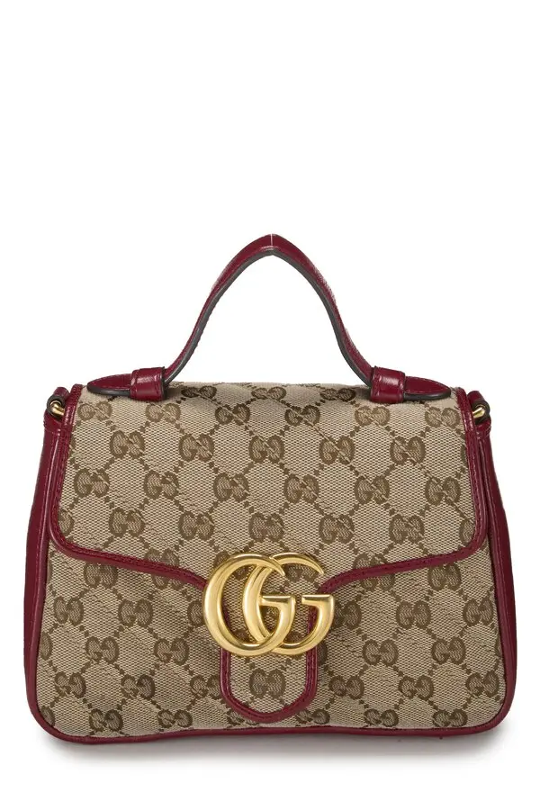 Gucci Gg Marmont Top Handle Bag