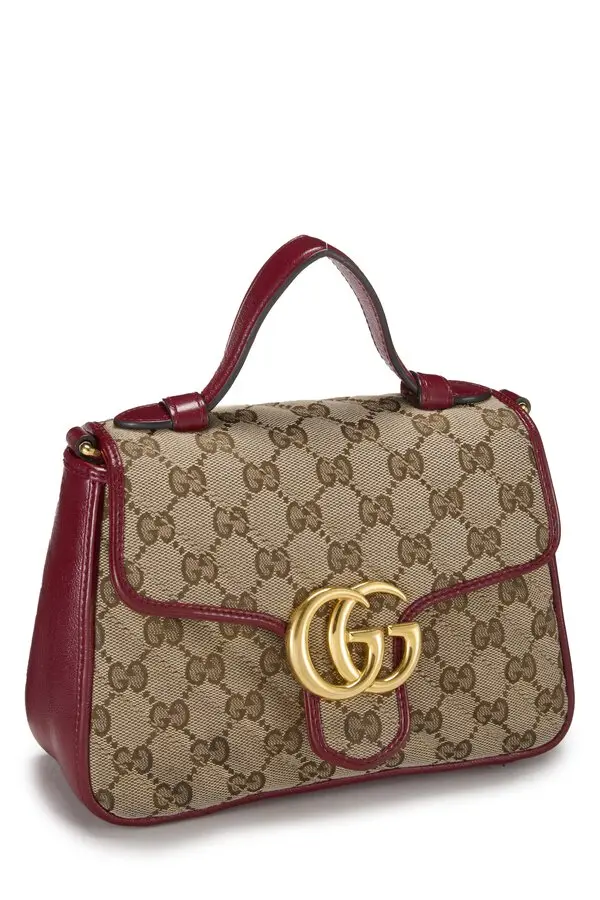 Gucci Gg Marmont Top Handle Bag