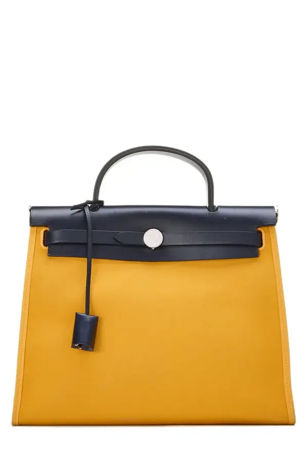 Hermès Herbag Zip 31 - Yellow