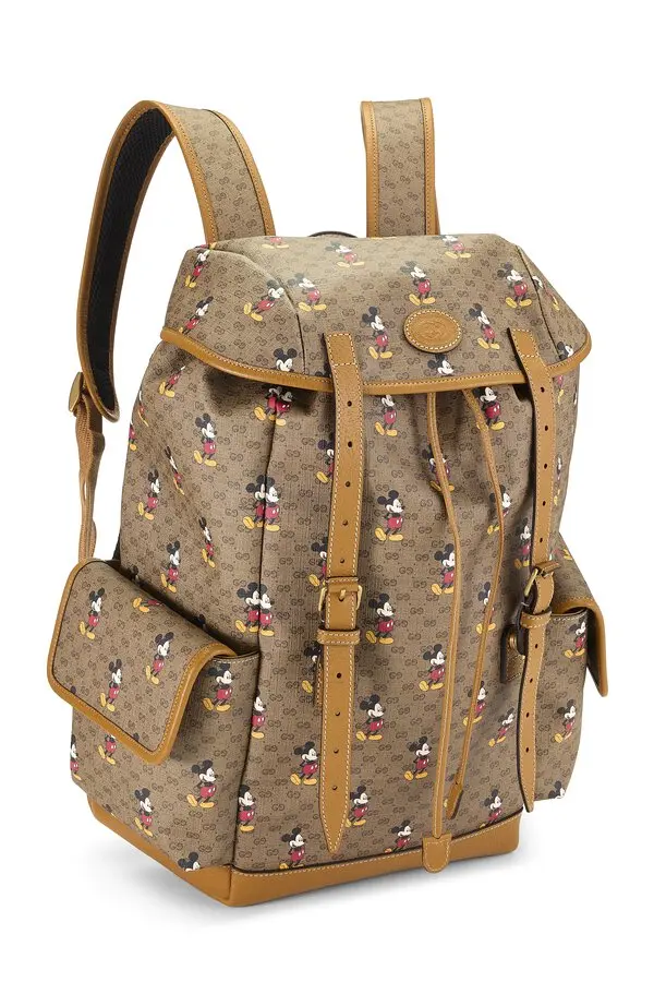 Gucci Disney X Gg Supreme Donald Duck Backpack