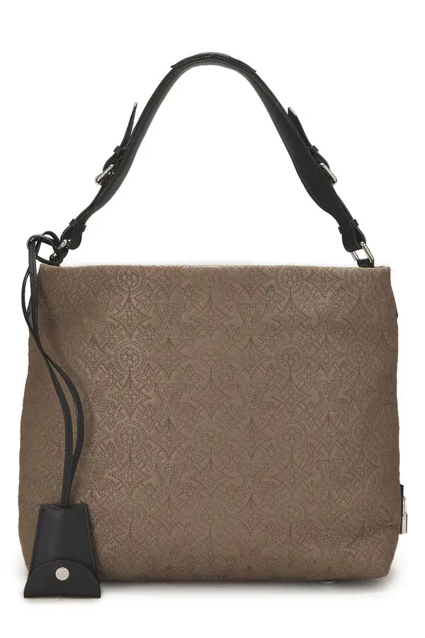 LOUIS VUITTON Monogram Antheia Hobo - Grey
