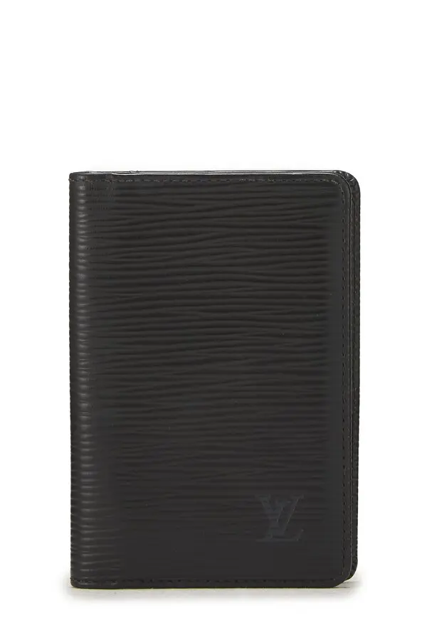 LOUIS VUITTON Epi Organizer De Poche - Black