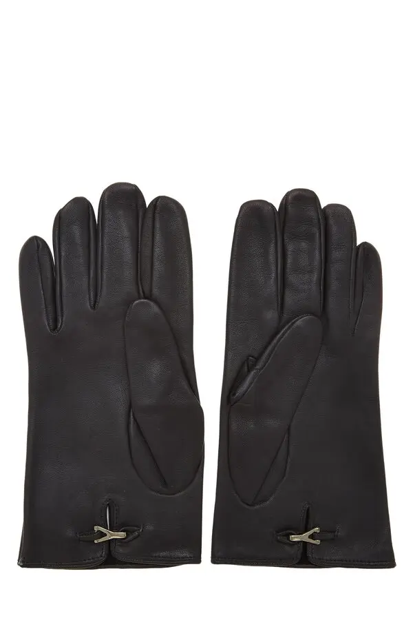 Saint Laurent Lambskin Leather Gloves