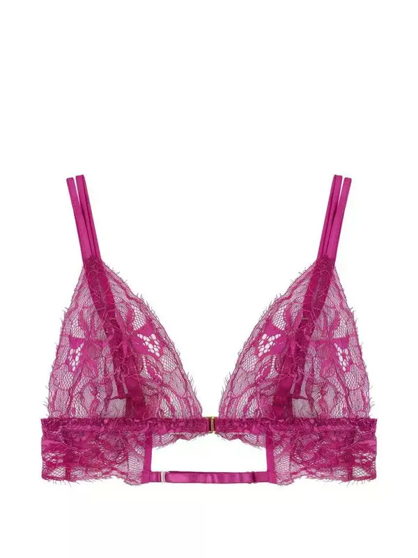 FLEUR OF ENGLAND Paloma Lace Bra - Pink