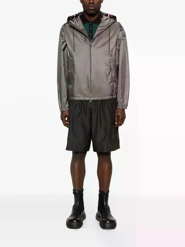 Moncler Logo-patch Zip-up Jacket