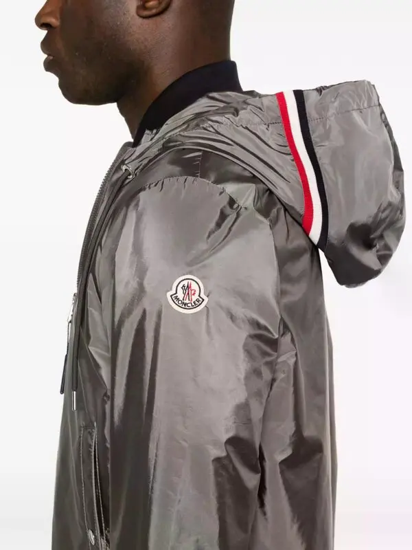 Moncler Logo-patch Zip-up Jacket