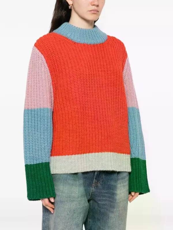 Essentiel Antwerp Colour-block Sweater