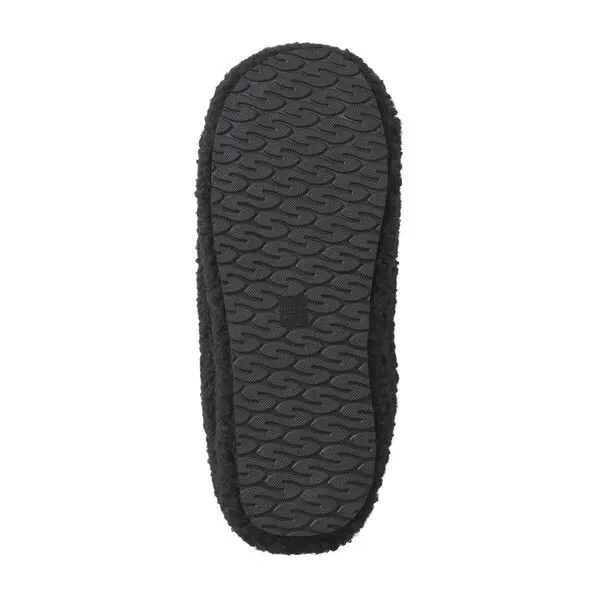 SKIMS Sherpa Slipper | Black | | Accessories - Onyx