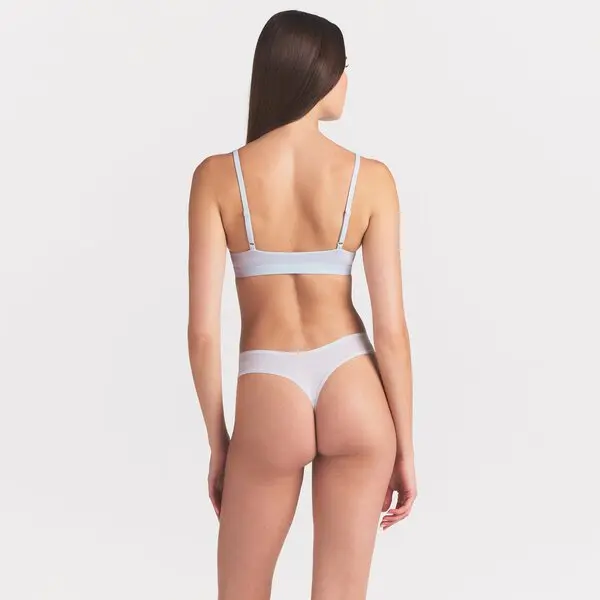 SKIMS Triangle Bralette | Blue | | Fits Everybody