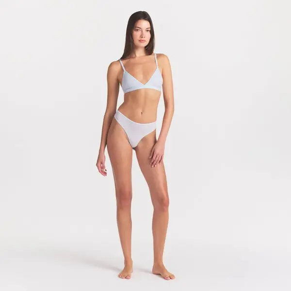 SKIMS Triangle Bralette | Blue | | Fits Everybody