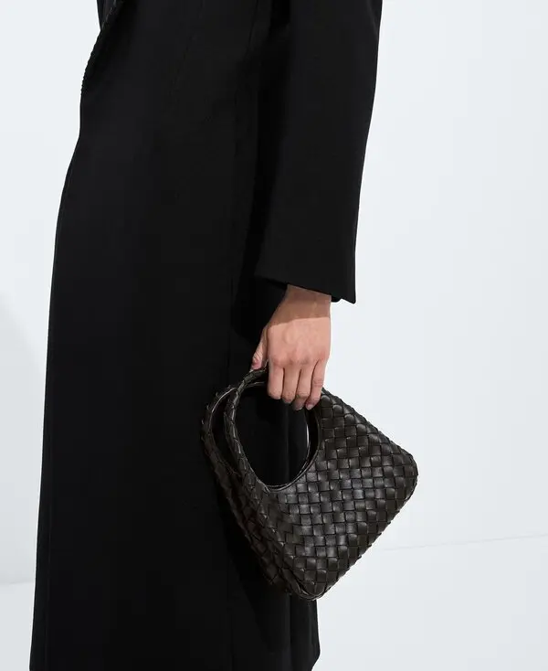 Bottega Veneta Baby Campana Shoulder Bag - Espresso