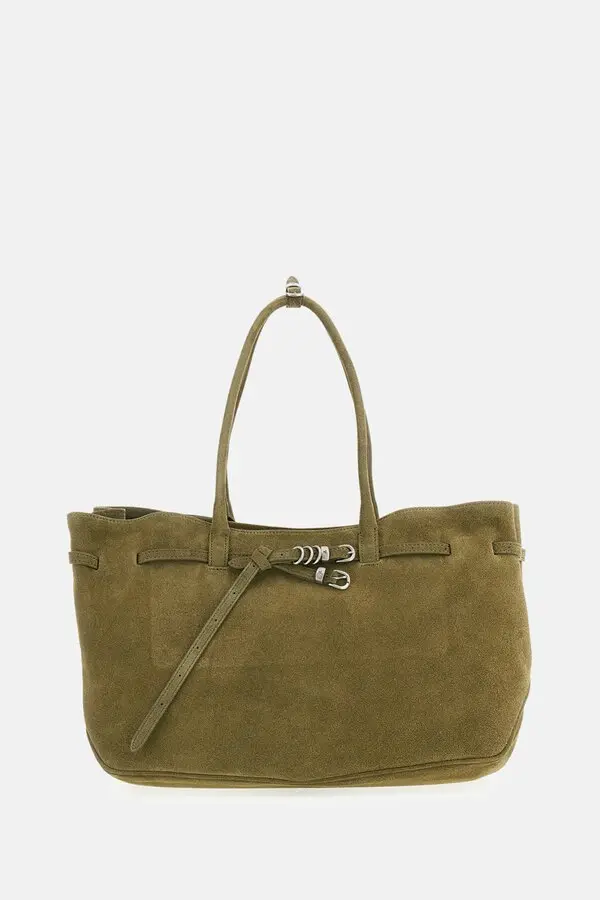MARGESHERWOOD Borsa A Spalla Grandma Used Bag Large - Verde
