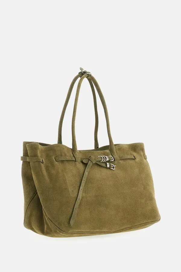 MARGESHERWOOD Borsa A Spalla Grandma Used Bag Large - Verde