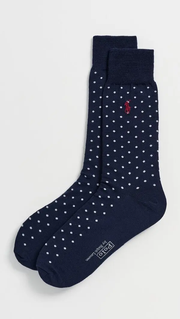 Polo Ralph Lauren Merino Dot Slack Socks
