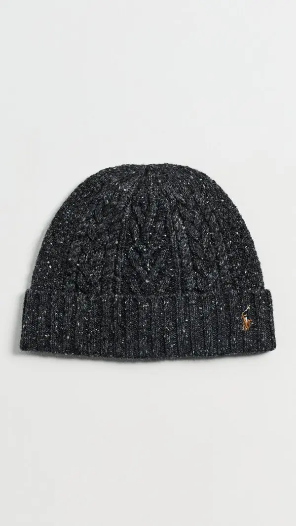 Polo Ralph Lauren Aran Tweed Beanie