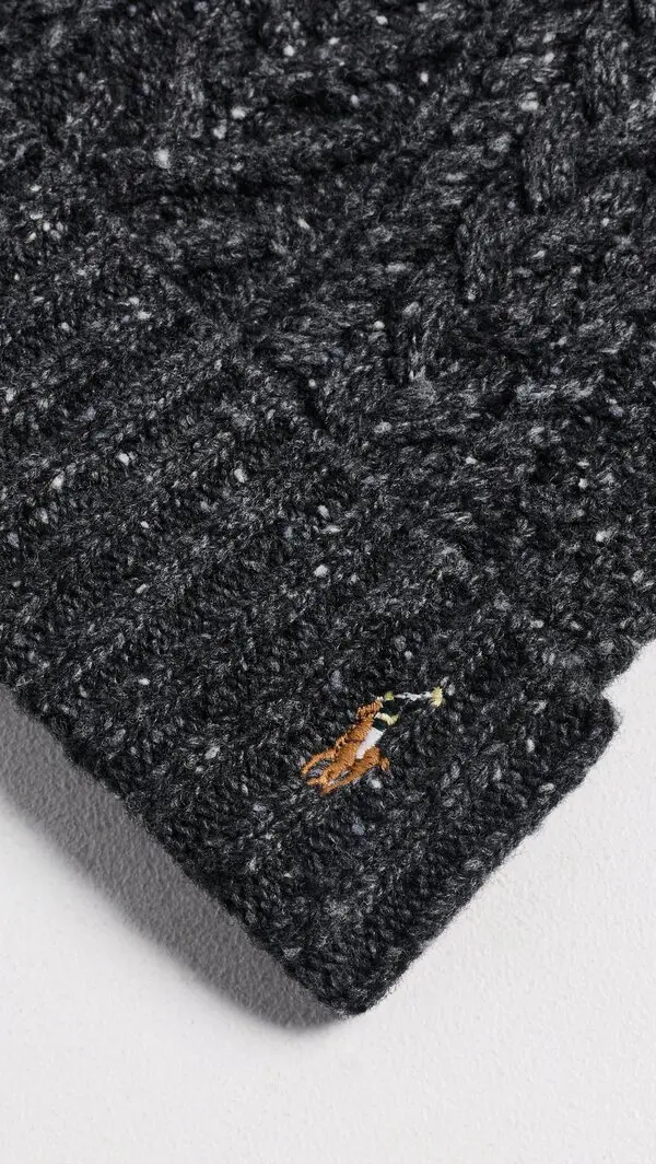 Polo Ralph Lauren Aran Tweed Beanie