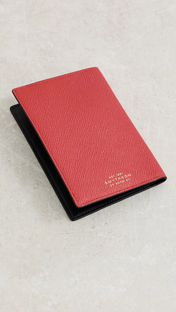 Smythson Passport Cover