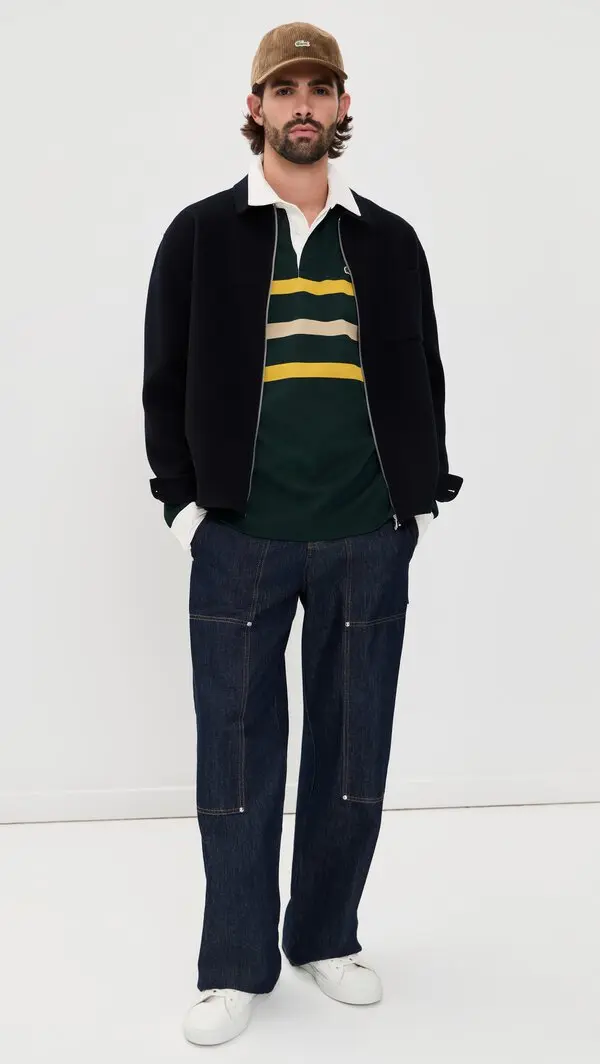 Lacoste Striped Rubgy Shirt