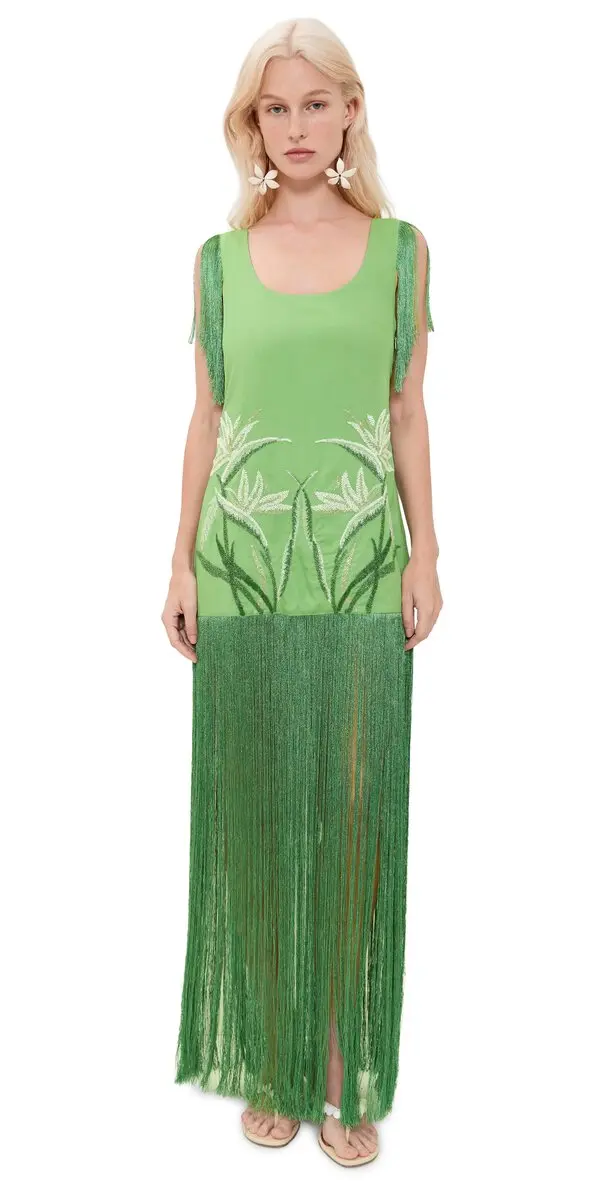 YELLOW THE LABEL Kyla Fringe Dress