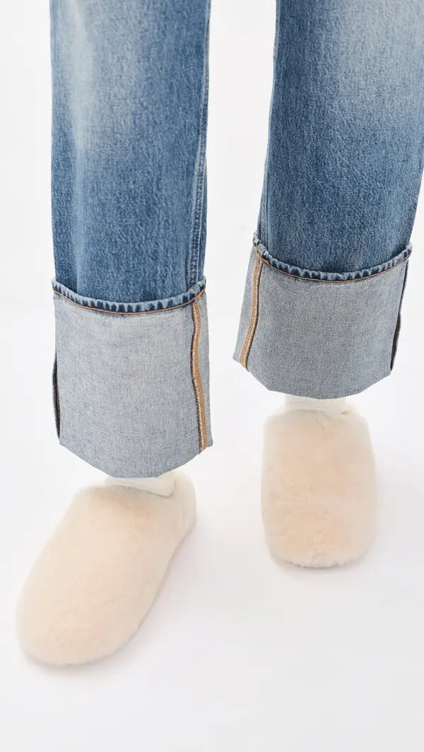 UGG Elea Fluffed Slip-on Slippers