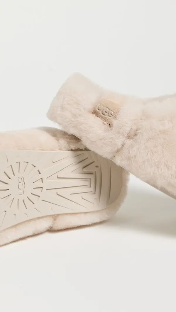 UGG Elea Fluffed Slip-on Slippers