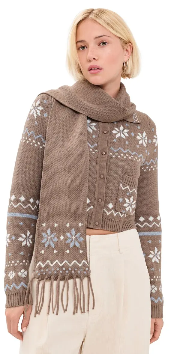 HOUSE OF SUNNY Fairaisle Tripper Cardigan