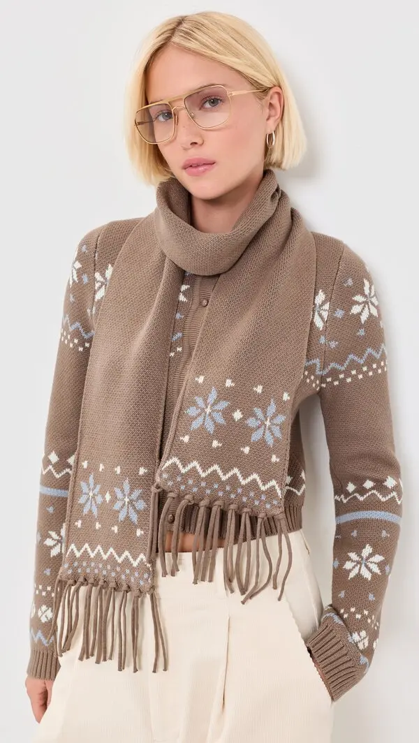 HOUSE OF SUNNY Fairaisle Tripper Cardigan