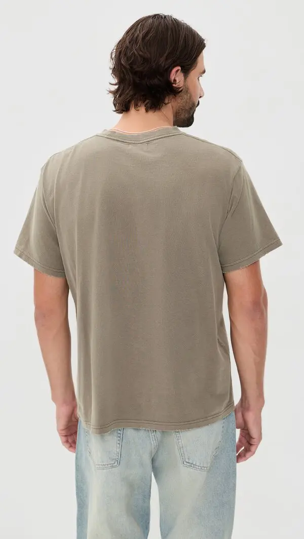 John Elliott Folsom Cropped Tee