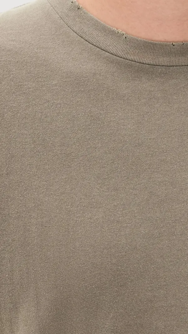 John Elliott Folsom Cropped Tee