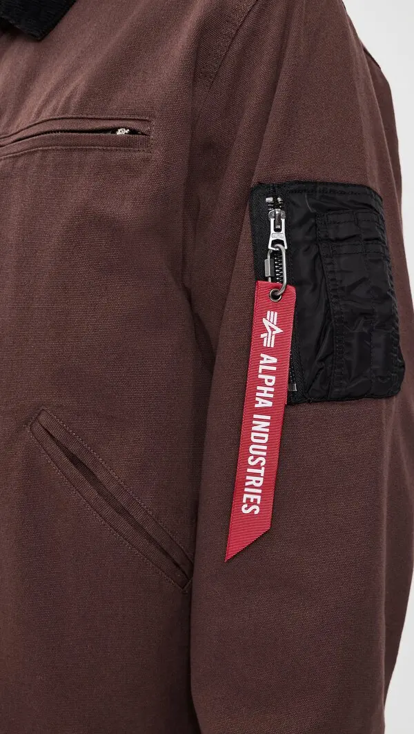 Alpha Industries Butler Relaxed Fit Work Jacket