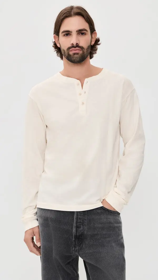 John Elliott Air Spun Henley