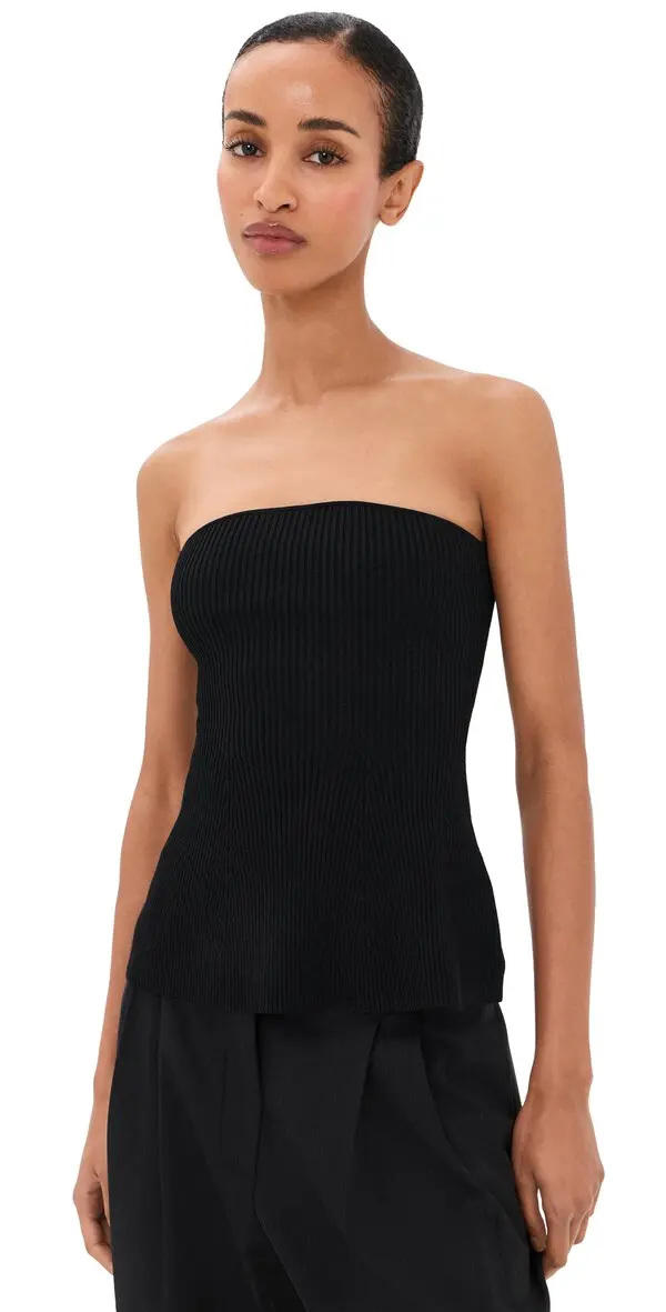 Sold Out NYC The Soire Strapless Top - Black