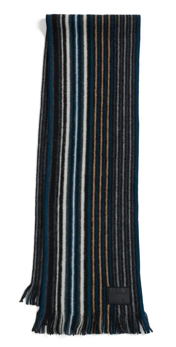 Paul Smith Double Side Striped Scarf