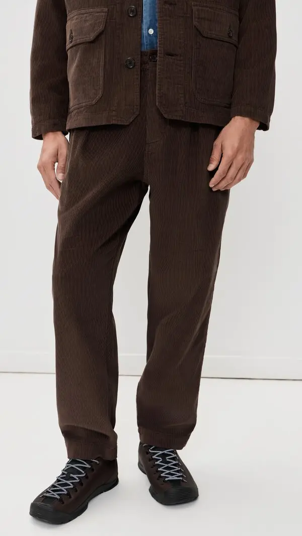 Universal Works Corduroy Pleated Track Pants