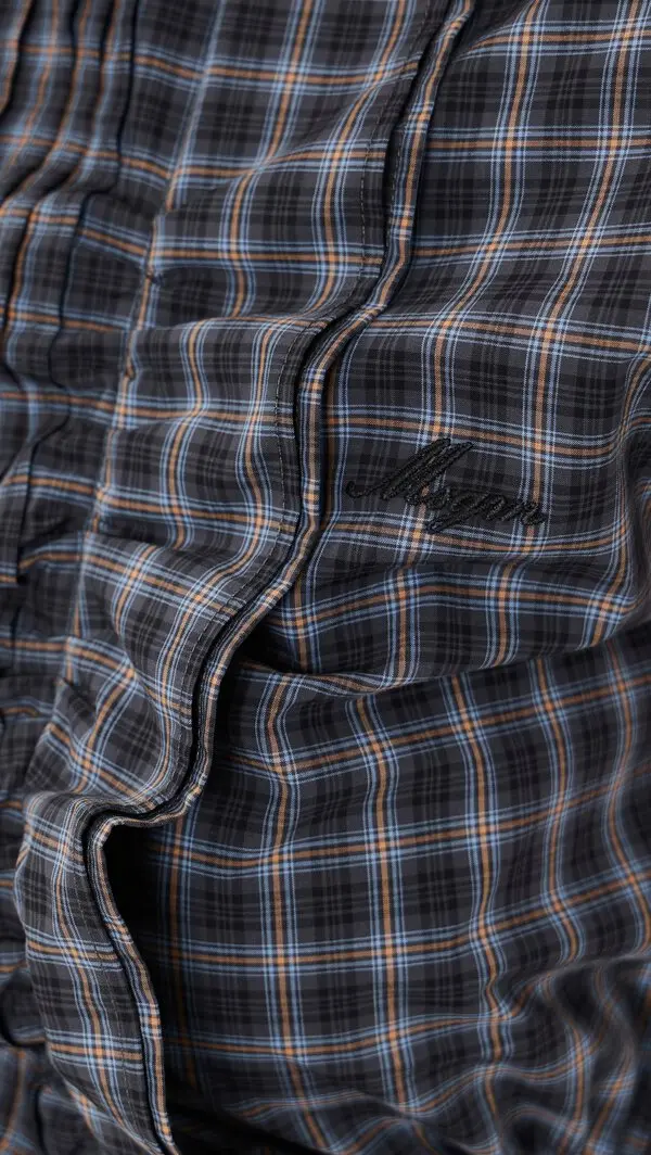 MSGM Plaid Blouse