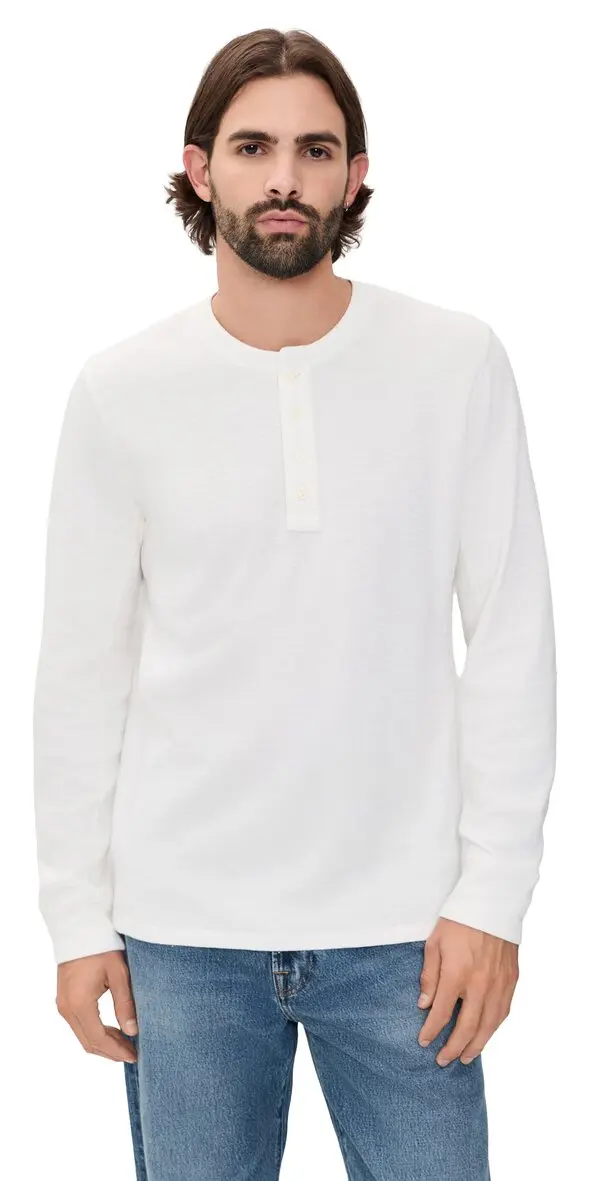 Rails Soto Long Sleeve Henley Tee