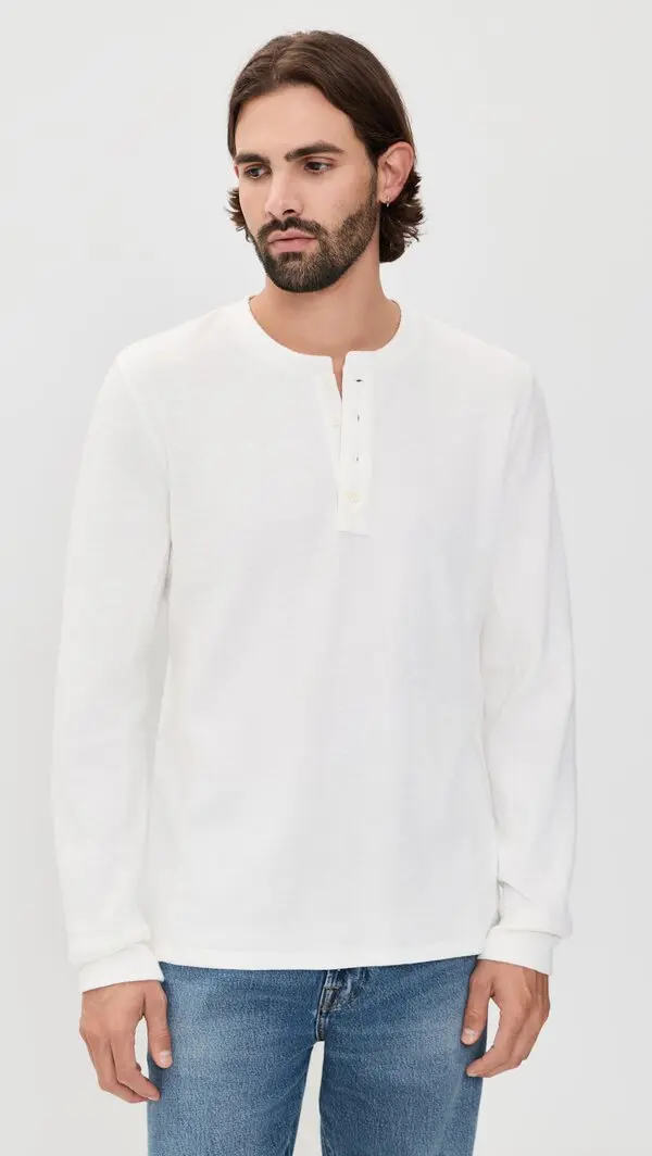 Rails Soto Long Sleeve Henley Tee