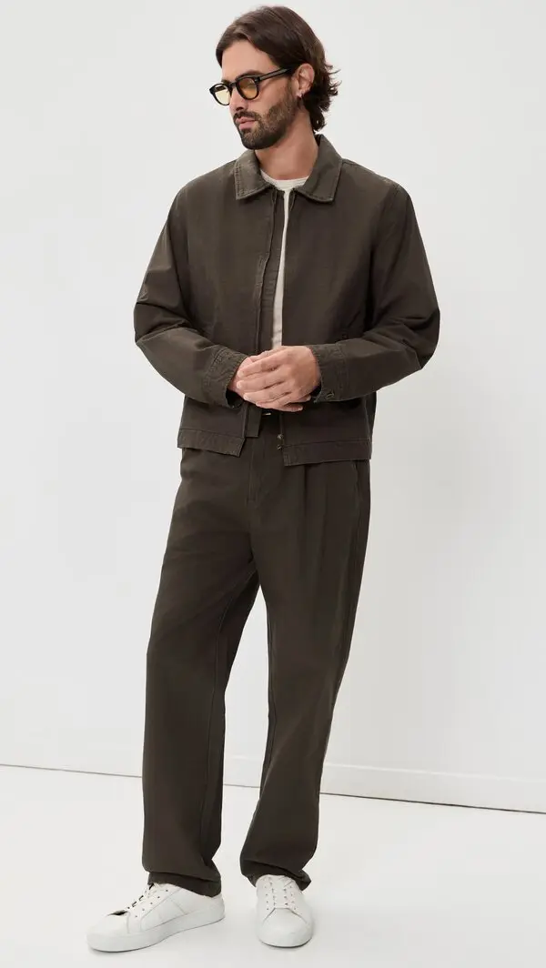 ALEX CRANE Pac Flannel Zip Jacket