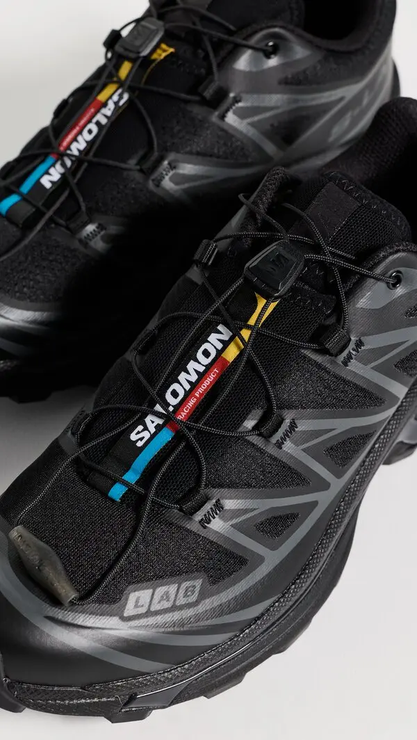 SALOMON Xt-6 Sneakers M 10.5/ W - Black/phantom