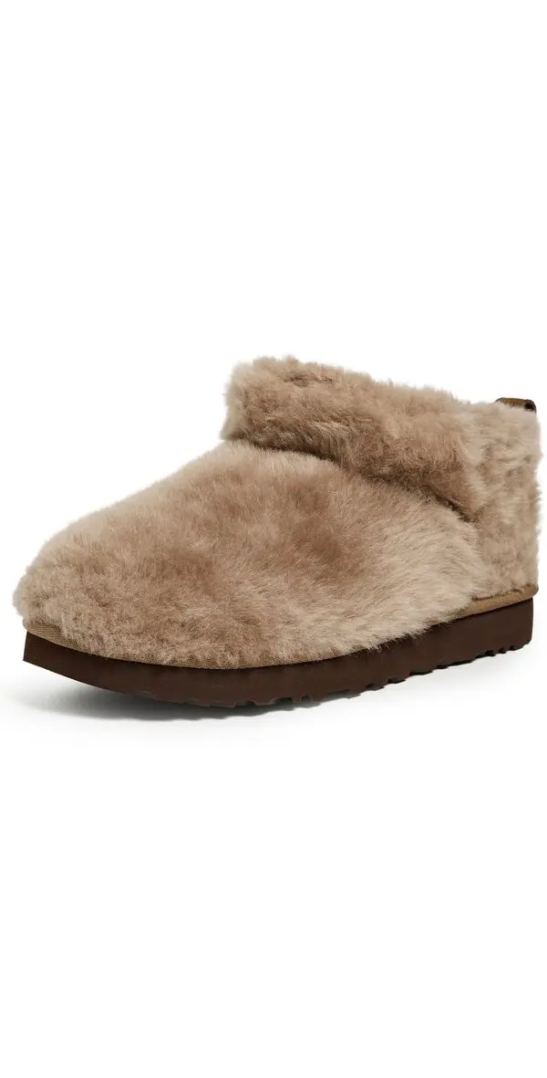 UGG Classic Ultra Mini Fluffed Boots