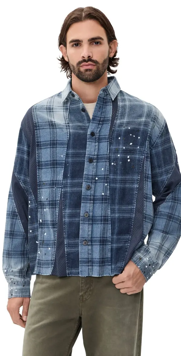 John Elliott Scar Hemi Oversized Shirt