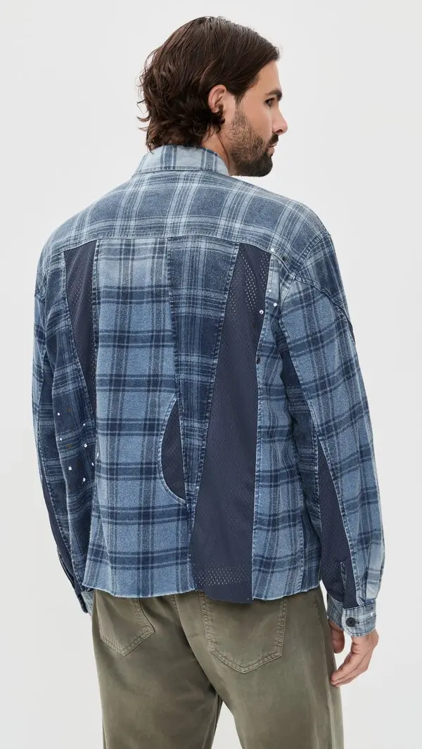 John Elliott Scar Hemi Oversized Shirt