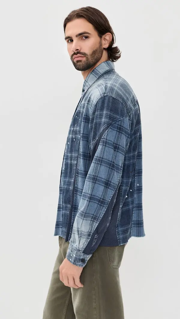 John Elliott Scar Hemi Oversized Shirt