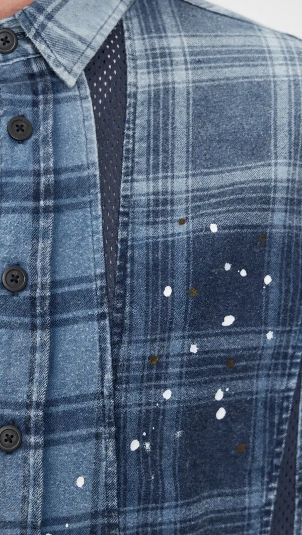 John Elliott Scar Hemi Oversized Shirt