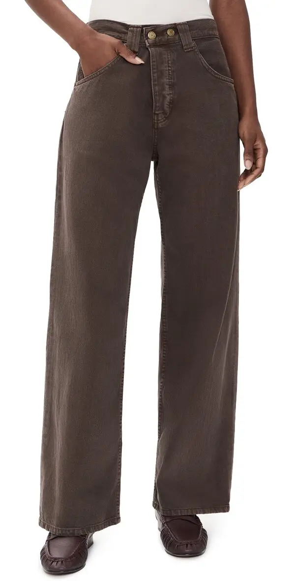 B Sides Vic Jeans - Saddle Overdye