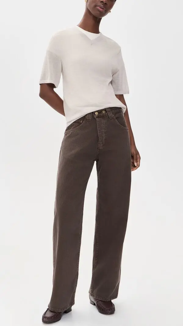 B Sides Vic Jeans - Saddle Overdye